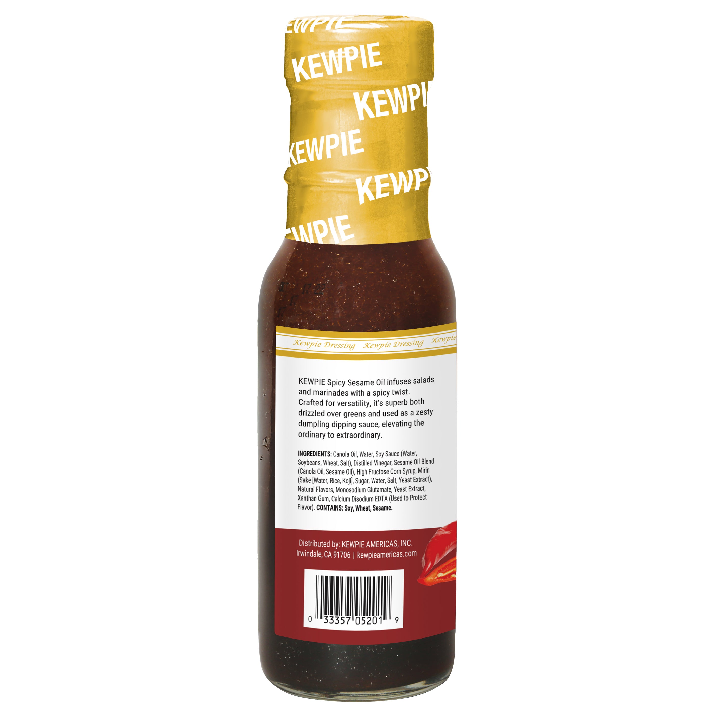 KEWPIE Spicy Sesame Oil Dressing - Chuka Dressing - 8 fl. oz — Kewpie USA