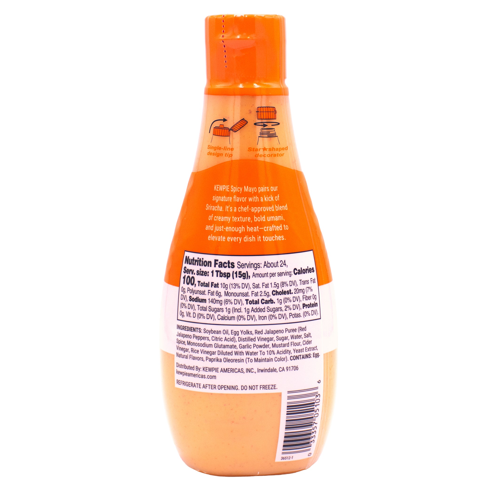 KEWPIE Spicy Mayo with Sriracha - Gluten Free — Kewpie USA