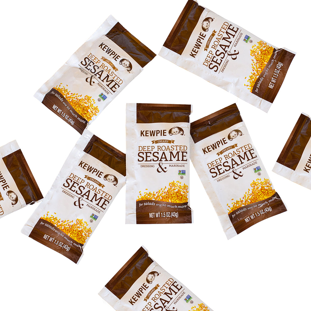 KEWPIE Deep Roasted Sesame Dressing & Marinade Sachet, 1.5 fl. oz x Pa ...