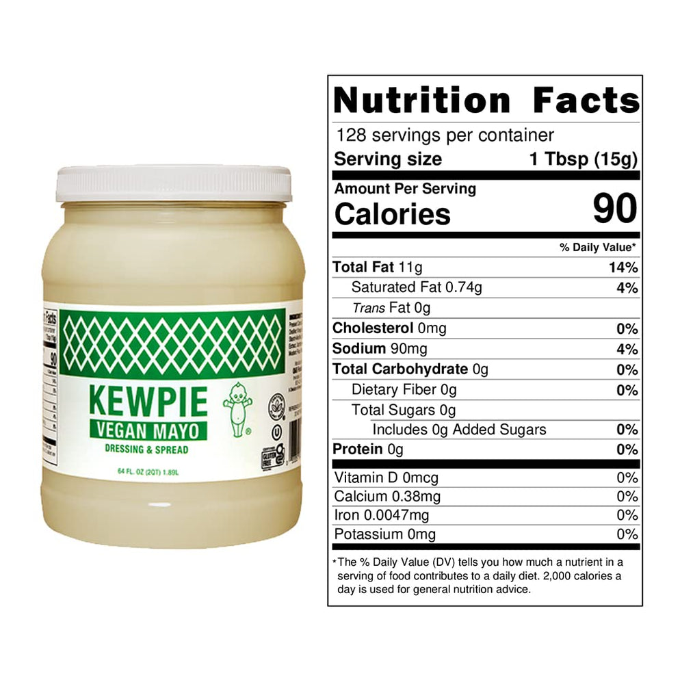 KEWPIE Vegan Mayo Dressing & Spread, 64 fl. oz — Kewpie USA